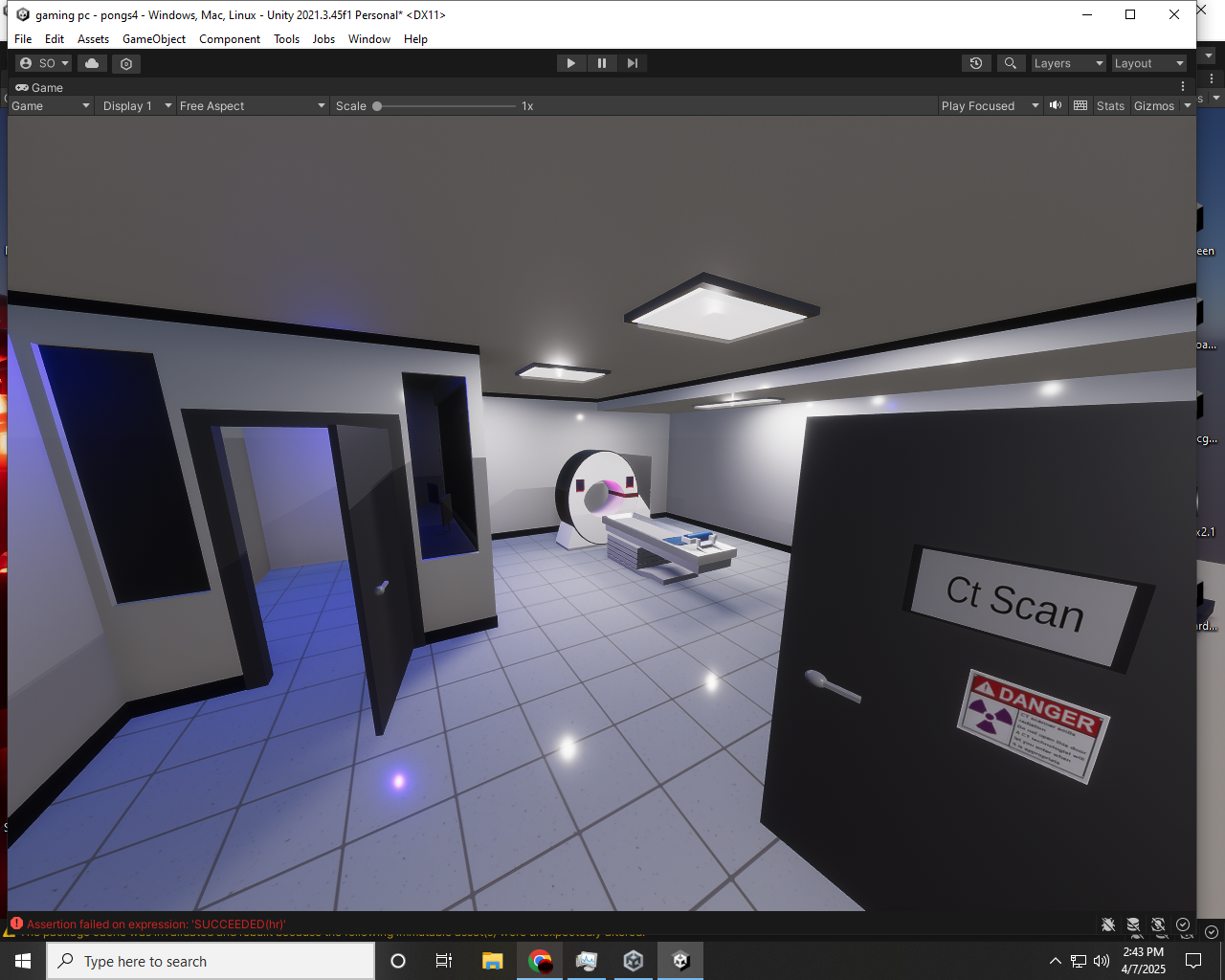 Hospital Walking Sim by SugarShane5499 for Mystery Game Jam 2025 - itch.io