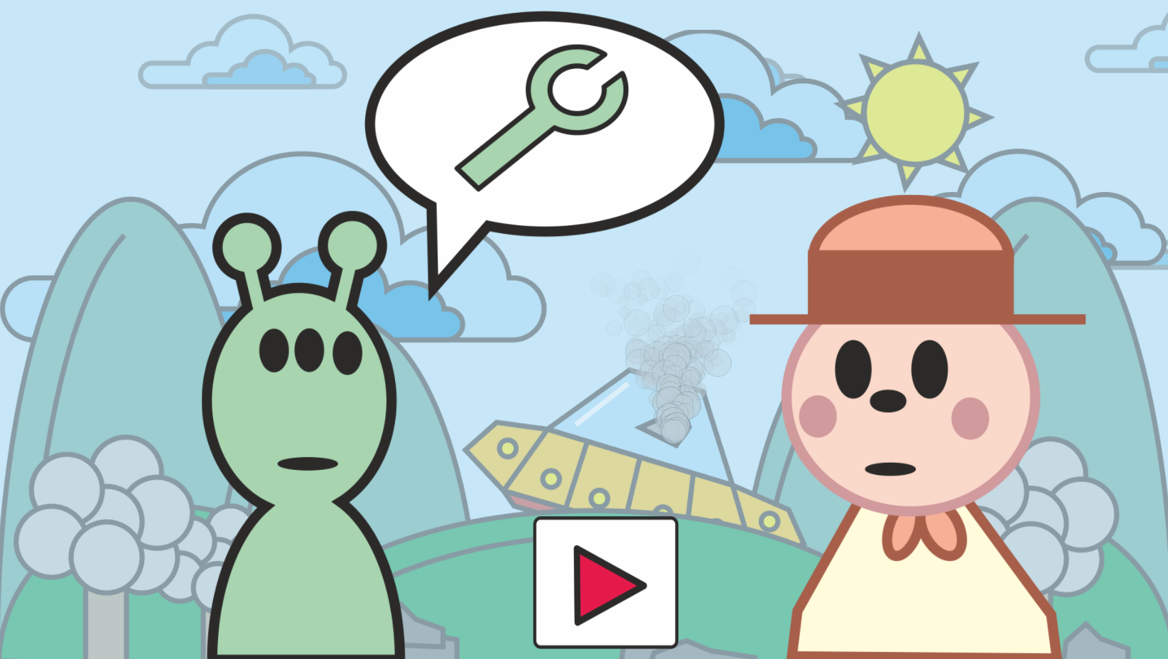 Starlight Strangers by Old FPS Studio for Outer Space Aliens on Earth 2025 Game Jam - itch.io