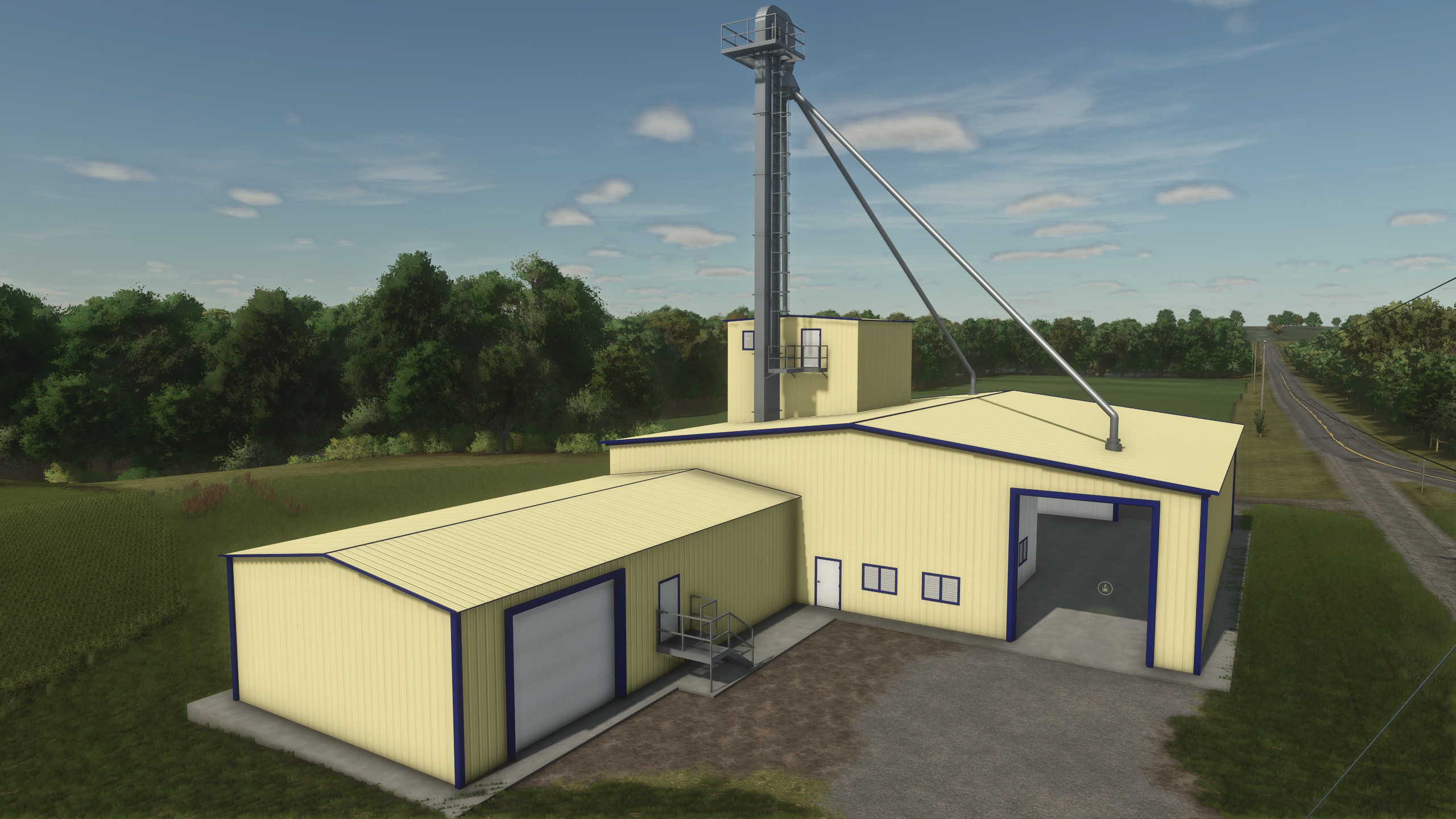 FS25 Placeable Seed/Fert/Lime Buypoint by LJR Modding