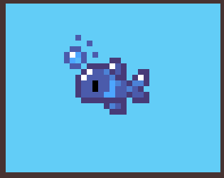 Cute Fish Sprites by chips8688
