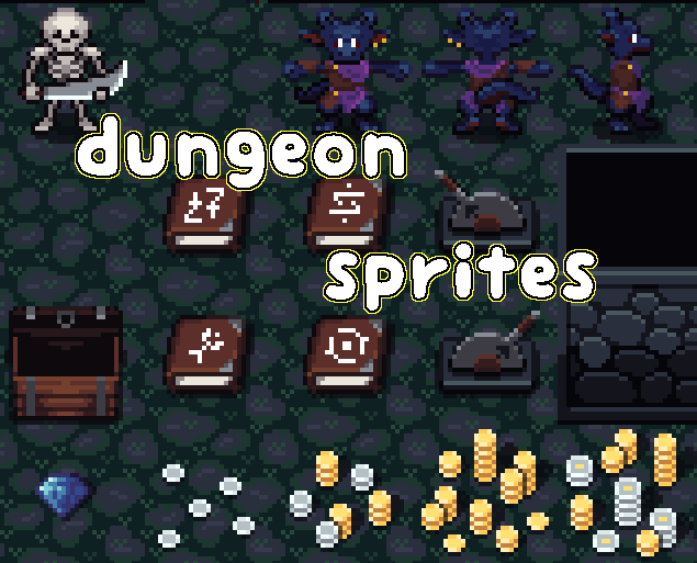 Devlog - Bear's Dungeon Sprites by like, a hundred bears 🐻