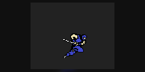 Pixel Art Ninja Spirte Sheet by YangBin