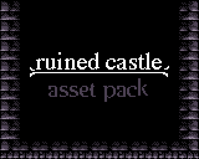 Ruined Castle Tileset by Jetpack431