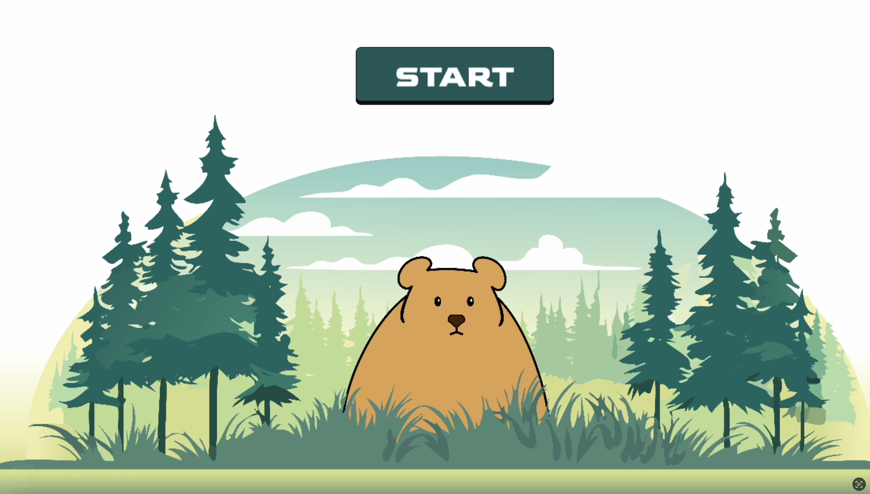 "Bear Trail" - GDevelop Platformer Game (Desktop) by Emma Simpson