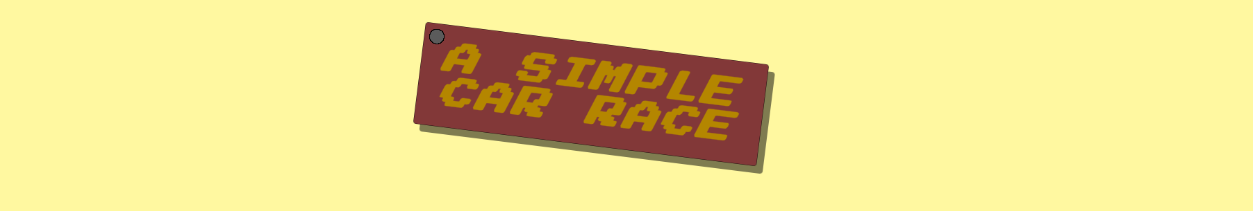 A Simple Car Race by MVP Games A Simple Car Race by MVP Games