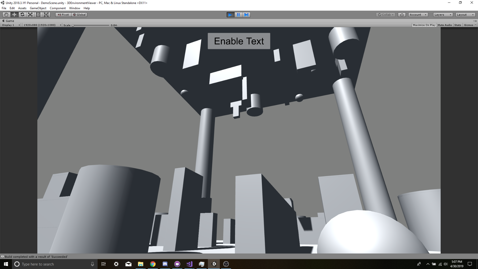 3D Environment Viewer by brendanwascher