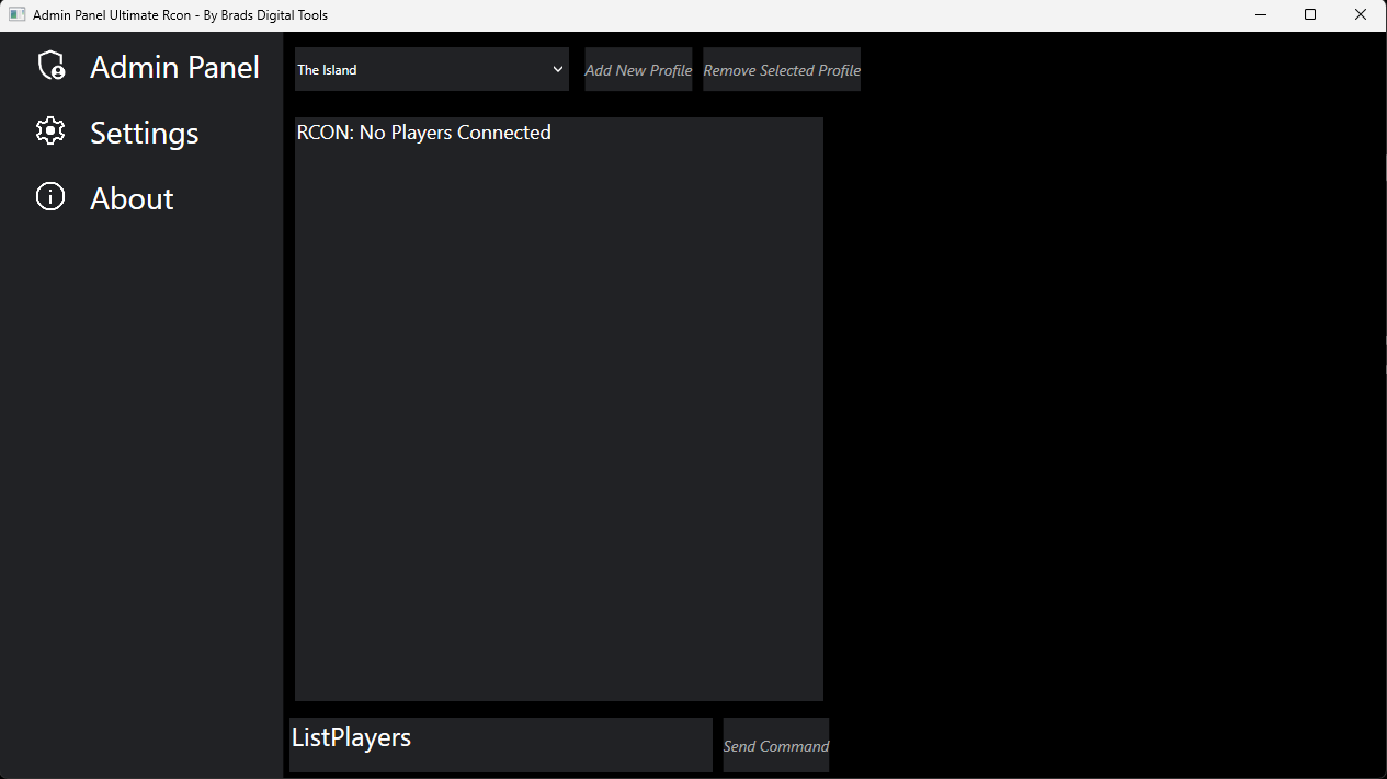 Ultimate RCON – Version 0.1.2.3 by JustSomeBritishGuy