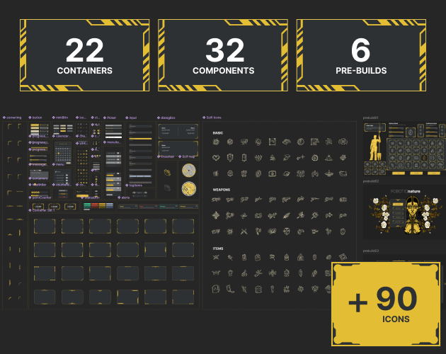 Forge Core - UI Kit by 1designartist