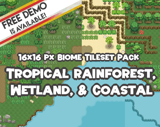 Biome Tileset Pack C - Update v1.5 - RPG Asset: Biome Tileset Pack C ...