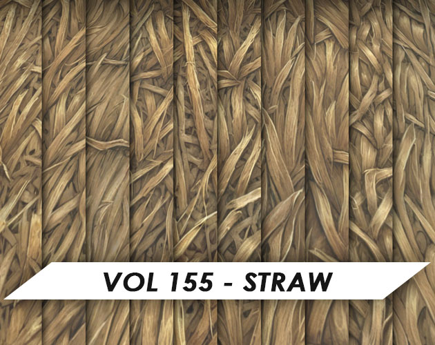 Stylized Textures – Vol 155 – Straw by oleekconder