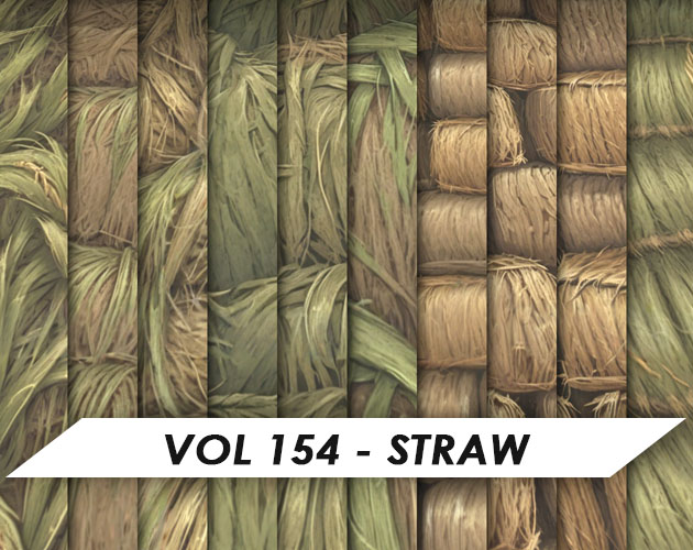 Stylized Textures – Vol 154 – Straw by oleekconder