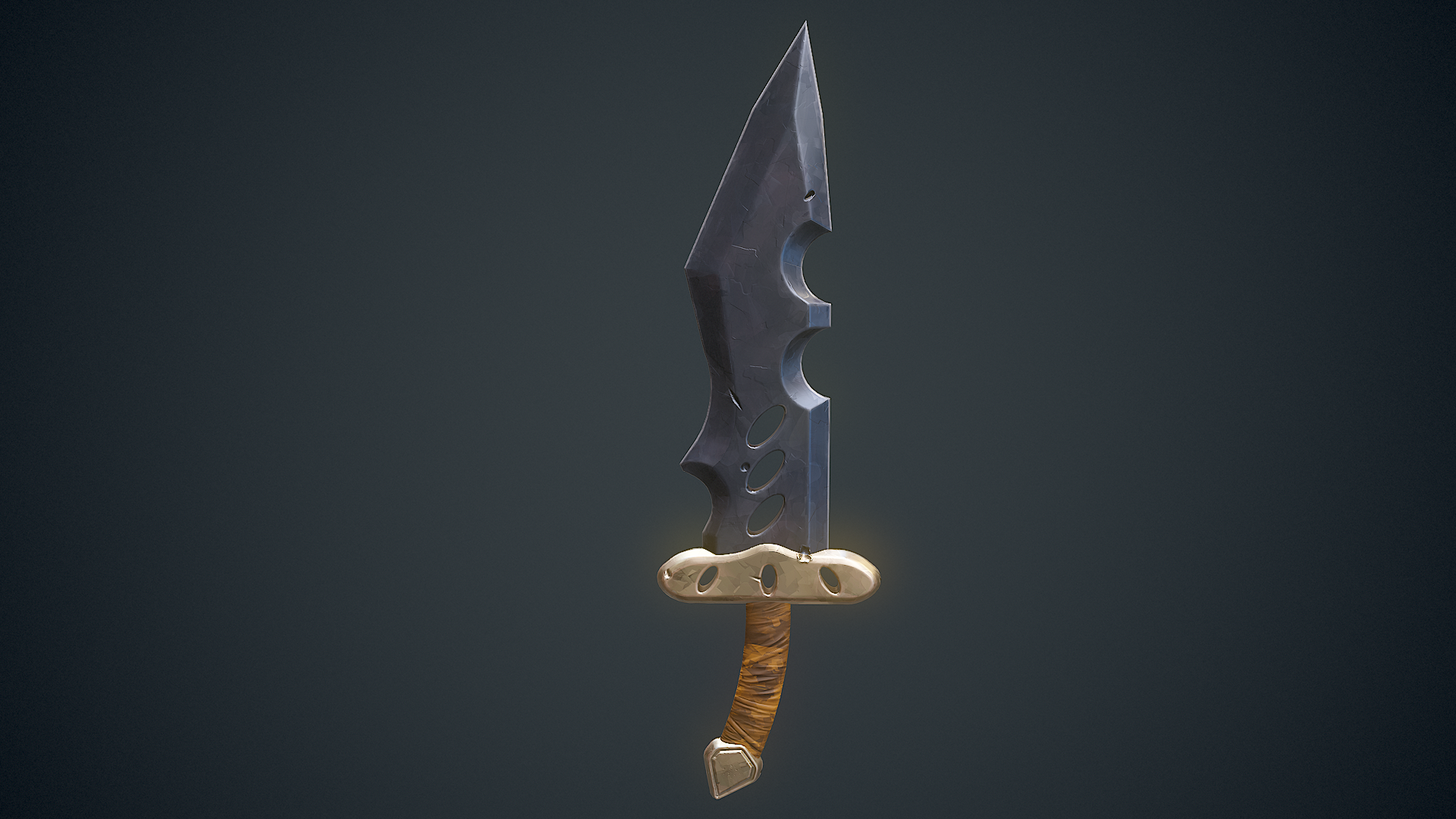 Stylized Dagger - Game Ready by Egideon