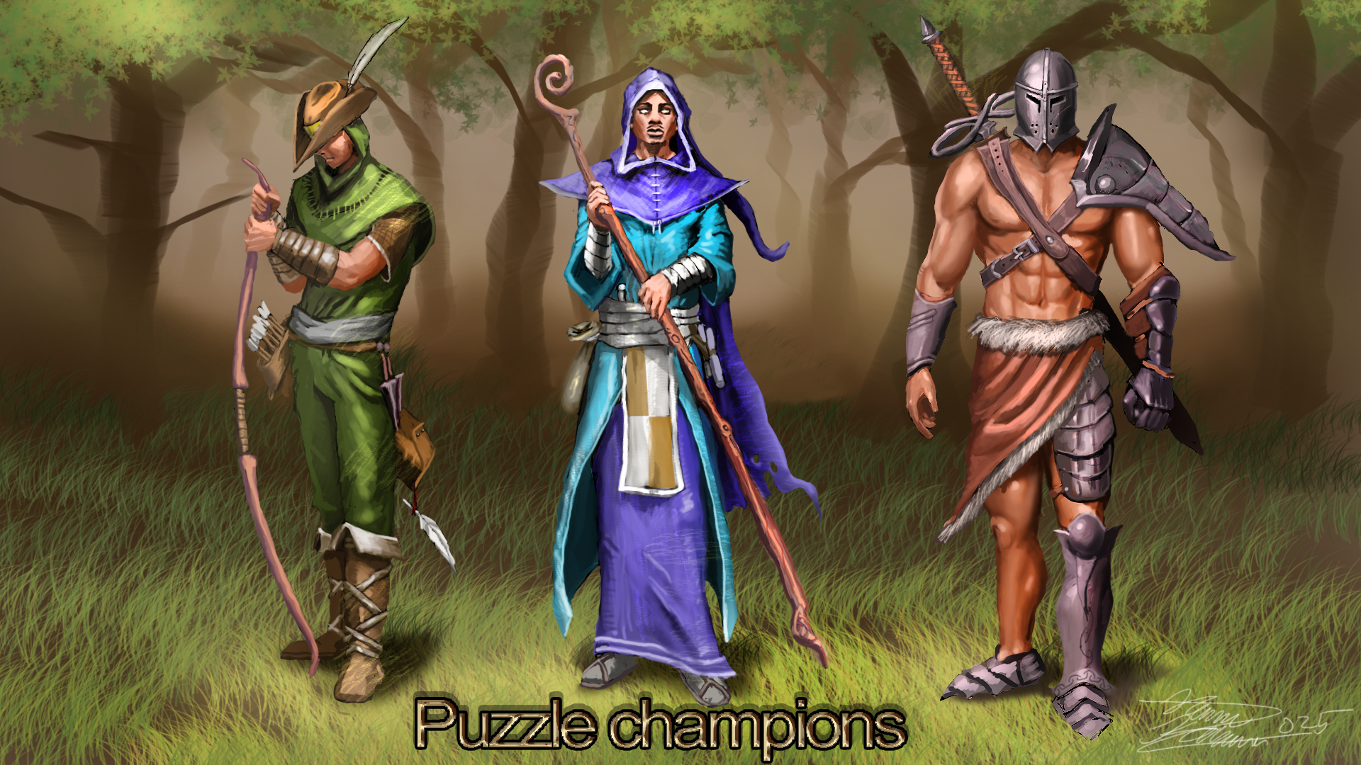 Puzzle champions by LordHannu