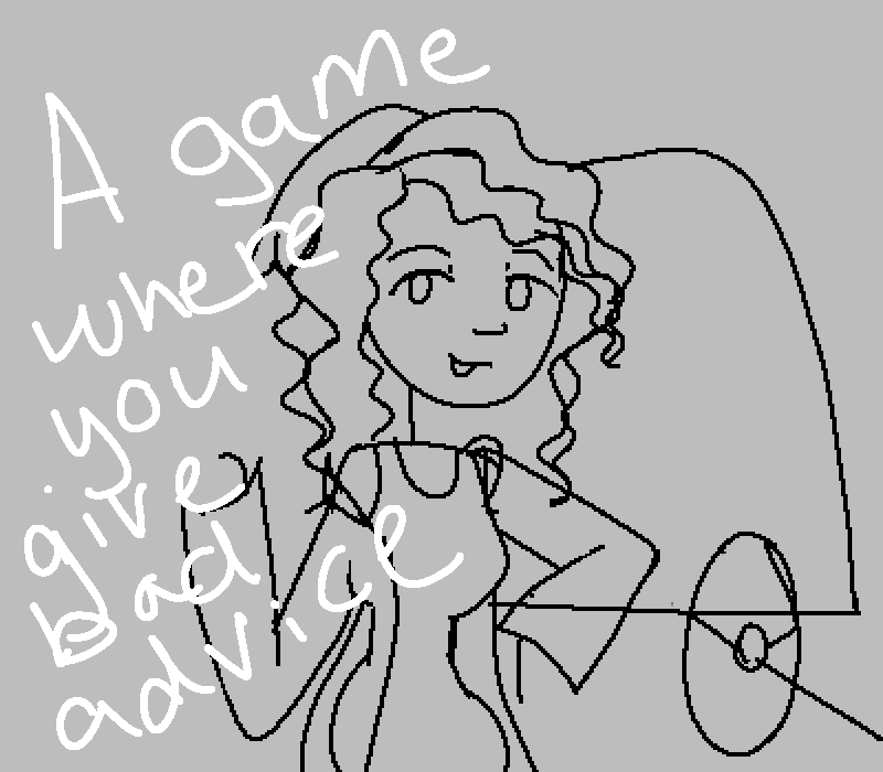 when you give bad advice by crashlite for “Worst Visual Novel Ever ...