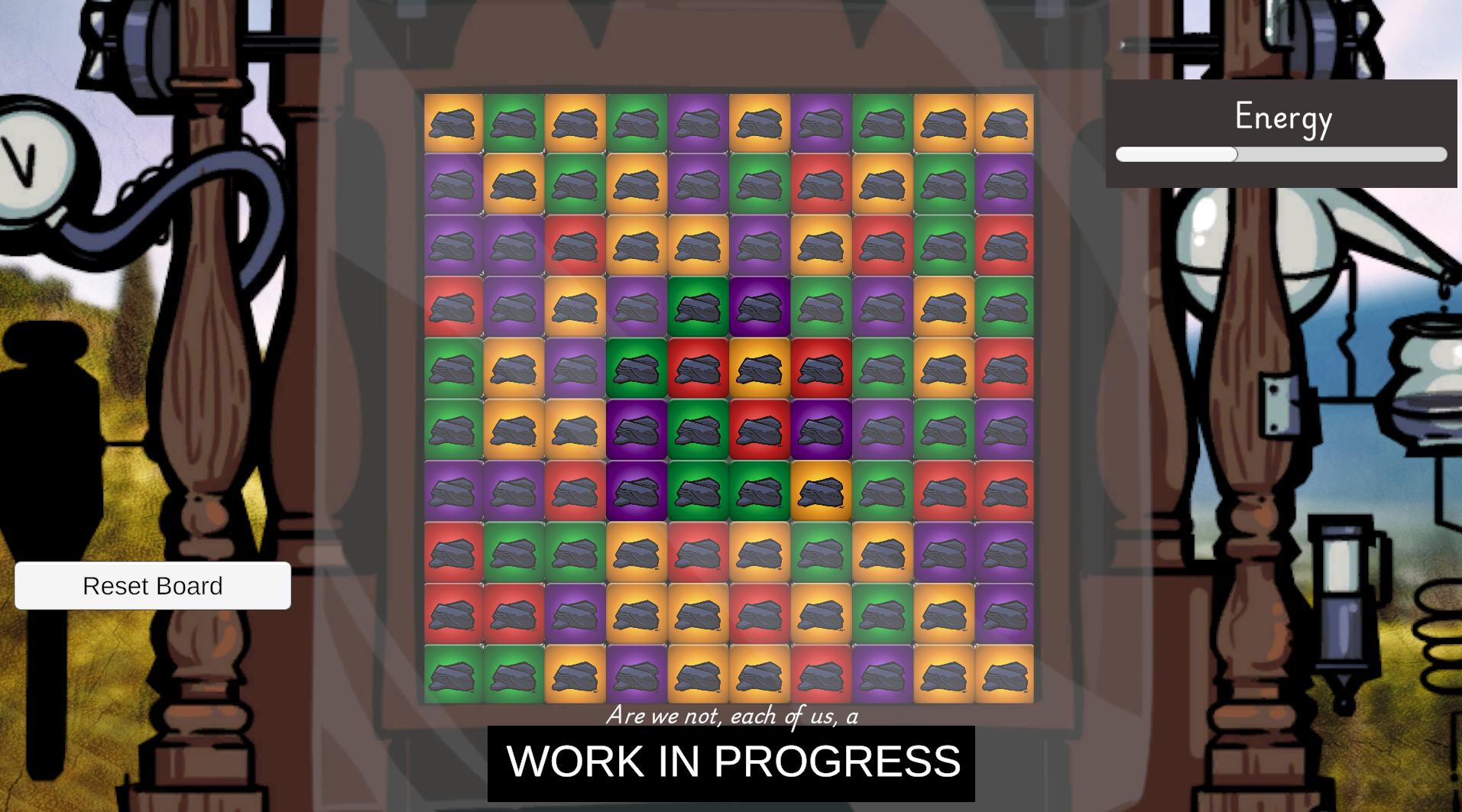 Match3 Alchemist by AGuyNamedEdward for Pompous Trash Jam 2025 - itch.io