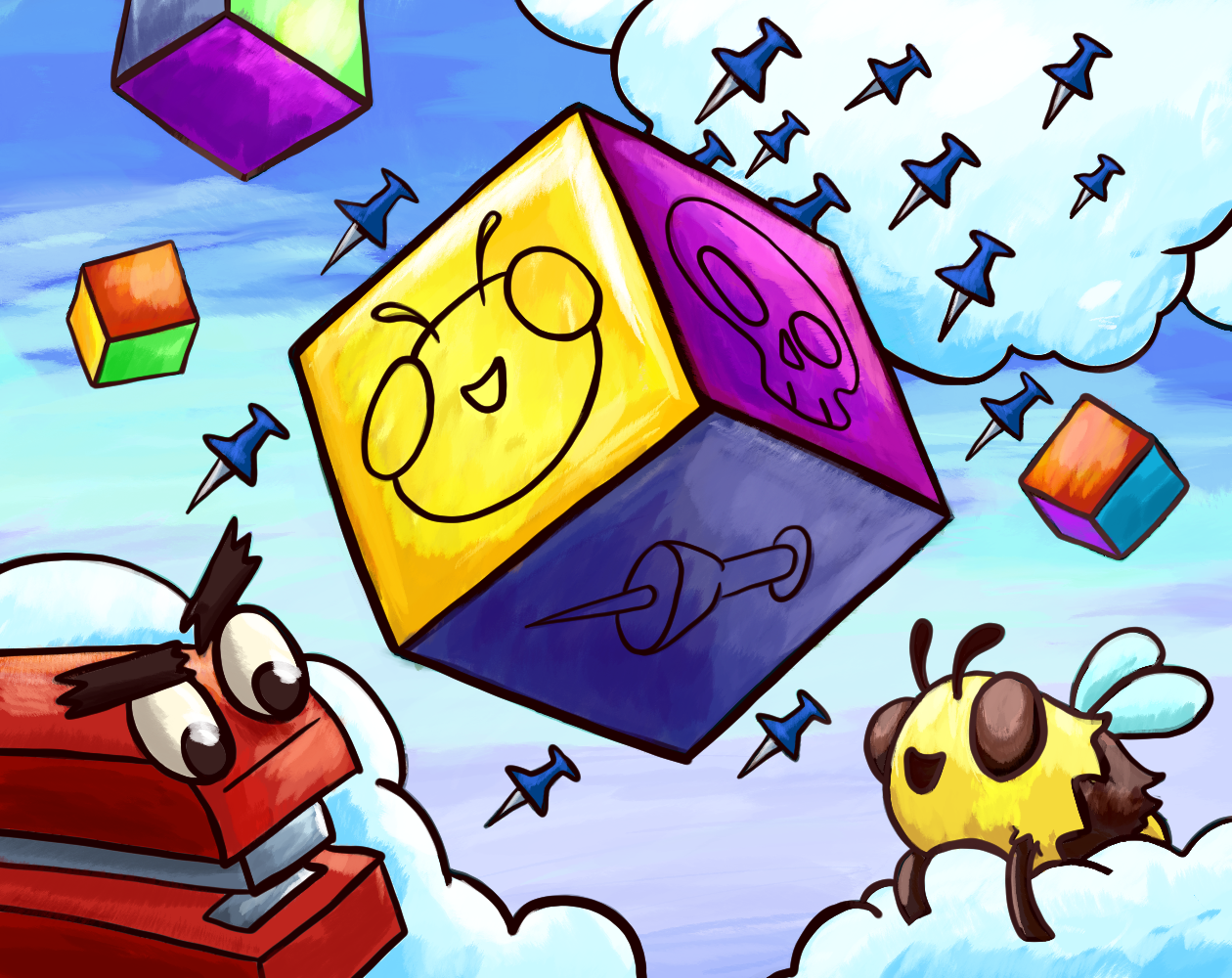 3D Dice Simulator [1983 edition] by Jack McDaid