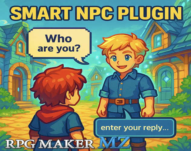 Smart NPC Plugin [RPG Maker MZ] by Gamer Tool Studio