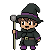 Mage Character Sprite by Oni_studios