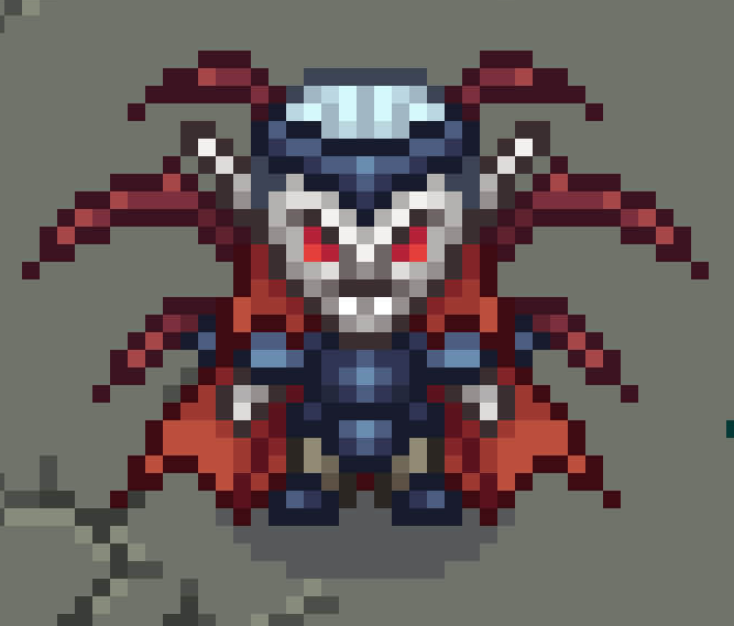 Free Pixel Vampire 4-Direction Character Sprites by Free Game Assets ...