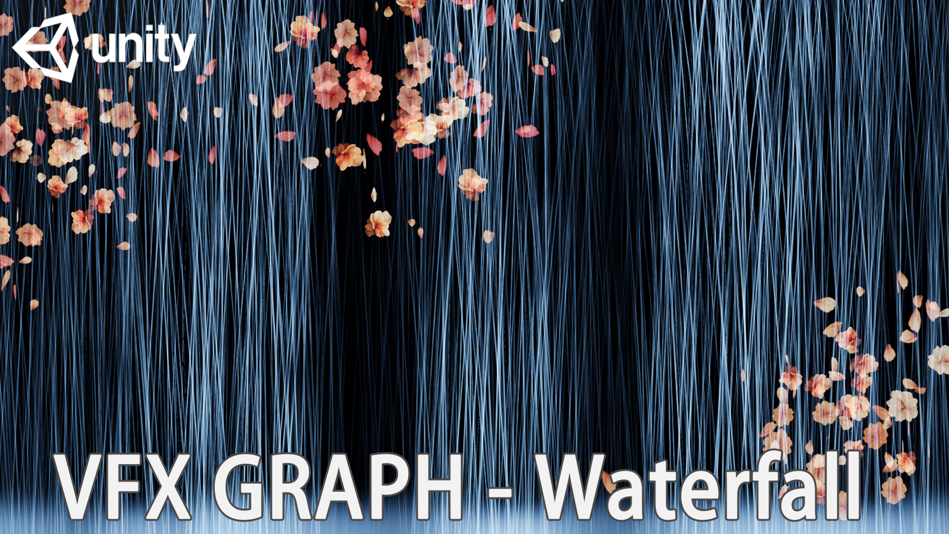 Unity VFX Graph：Waterfall(HDRP) by Eric Wang_Unity VFX Artist