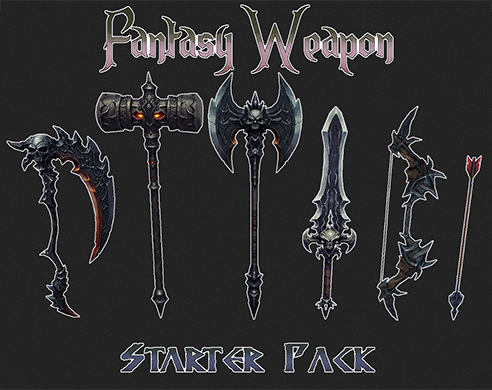 ⚔️ Fantasy Weapon Starter Pack by SamGrady