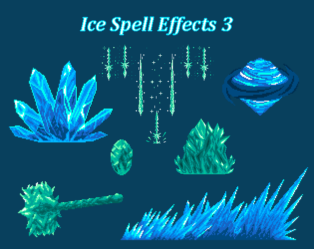 Ice Spell Effects 3 by CreativeKind
