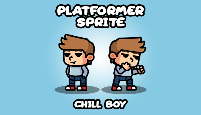 Chill Boy Character Sprites by Segel2D
