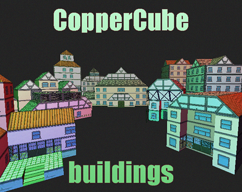 coppercube low poly building assets prefabs by SamGrady