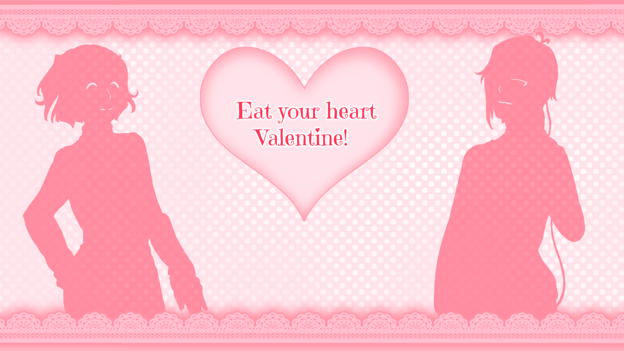 Eat your heart Valentine! ( OLD non-Canon) by Sadbunnystudio