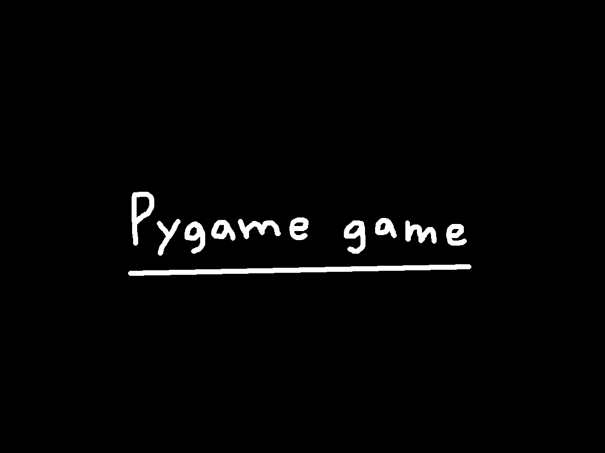 Pygame Game by via415