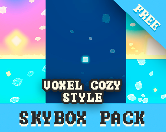 Cozy Voxel Skybox FREE - Voxel Style Textures by ThomasGamboa
