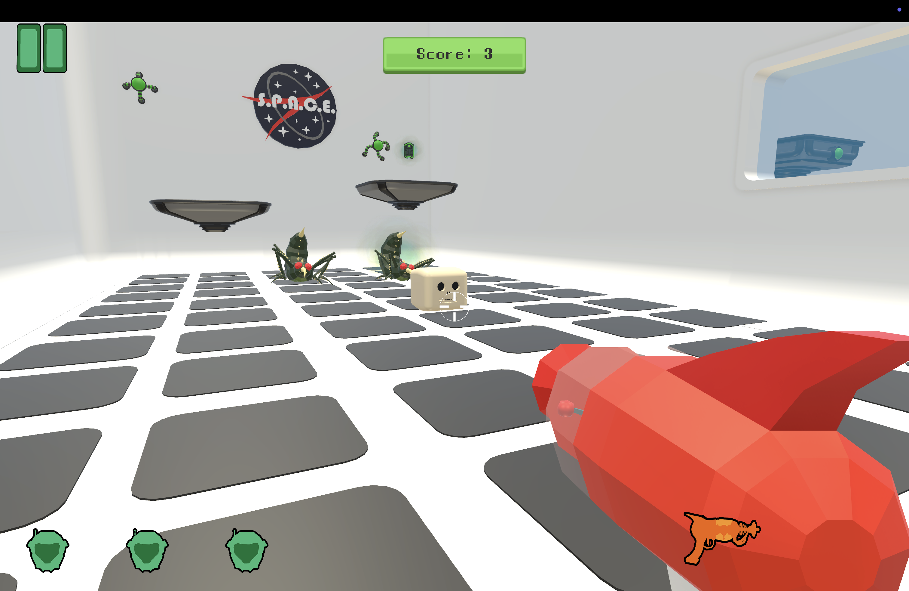 Alien Shootout by lilyboomgaard