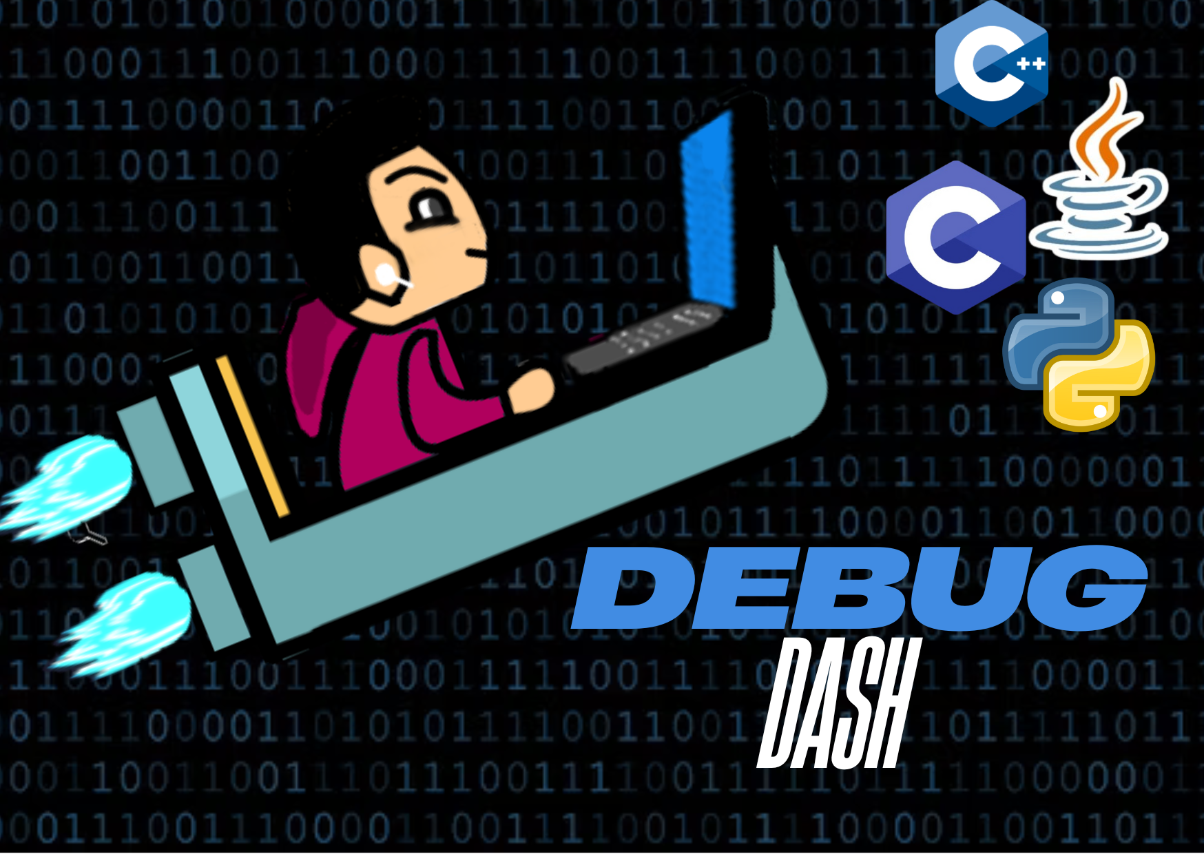 DebugDash is Live! 🚀 Dodge Bugs, Collect Languages - itch.io