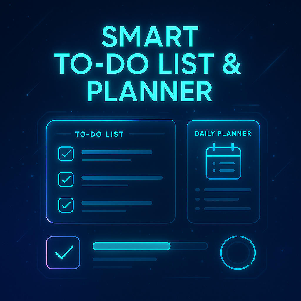 The smartest offline To-Do List & Planner. No login, no servers, no ...