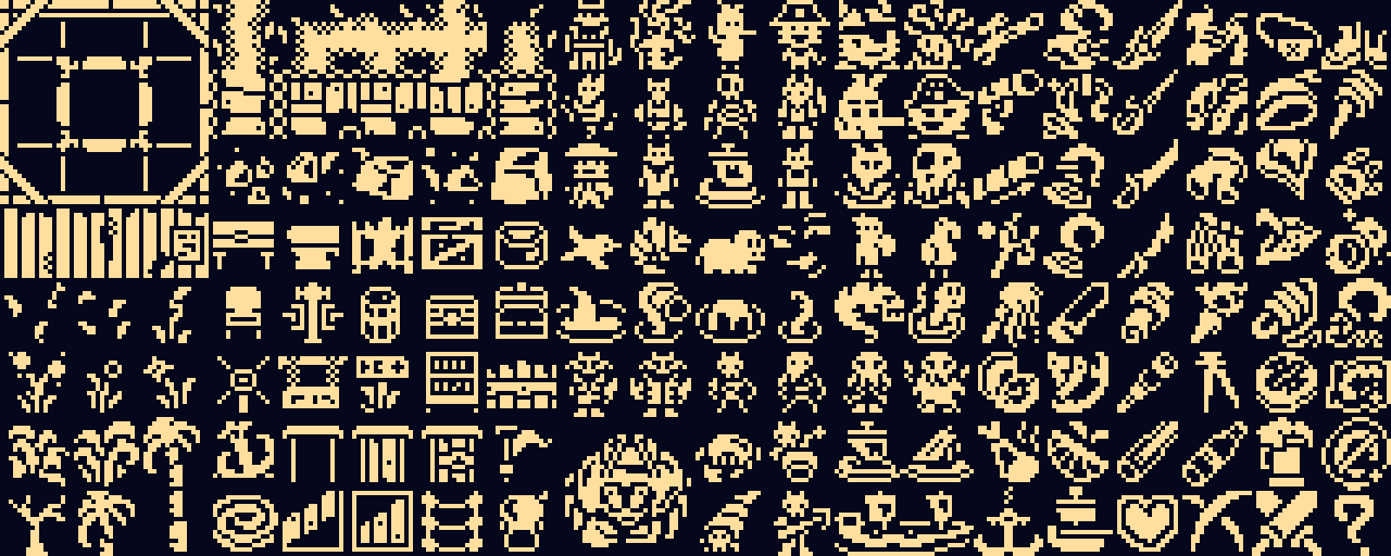 1bit Captain Catou asset pack by Lylouf
