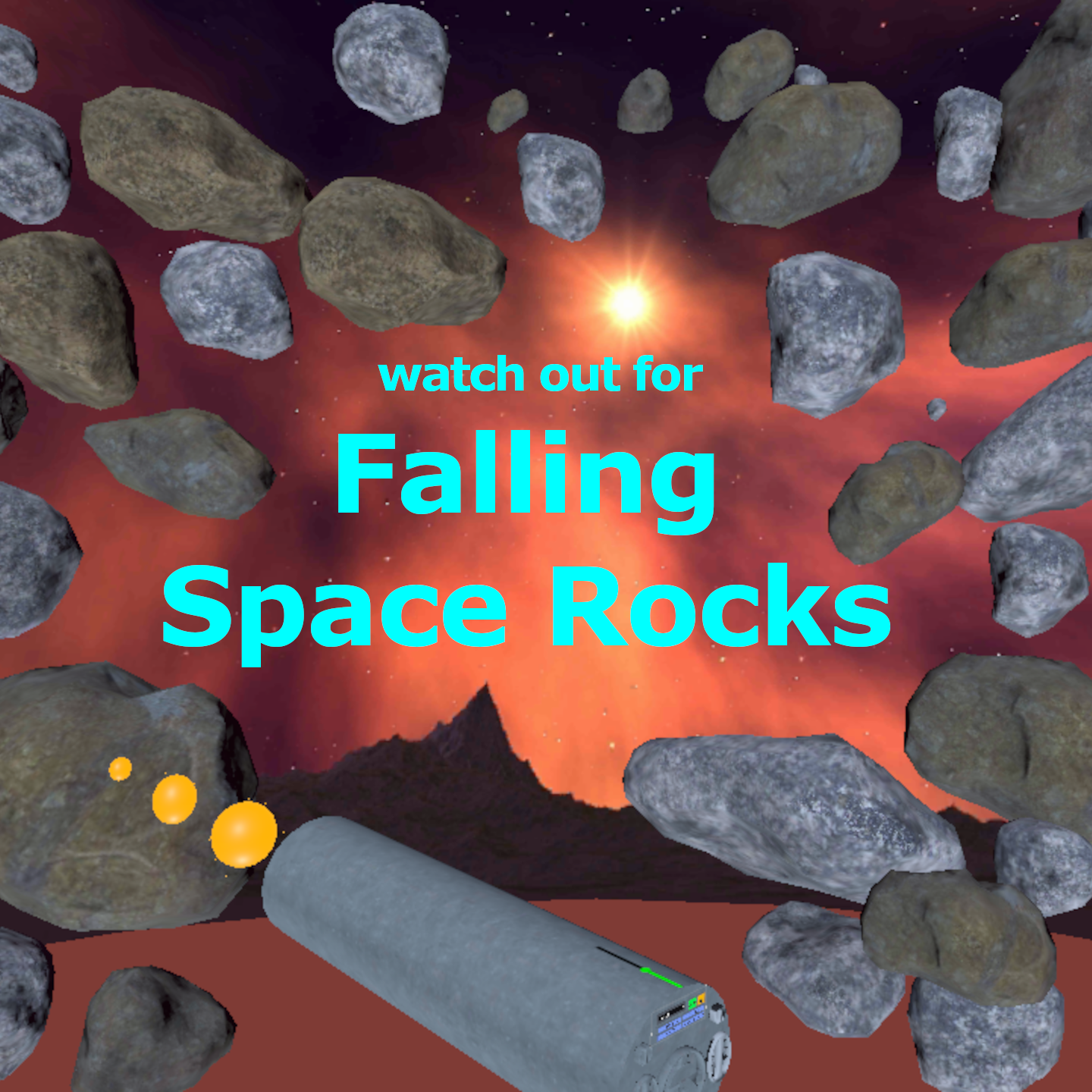 Falling Space Rocks - official version by Elisa UnityDev
