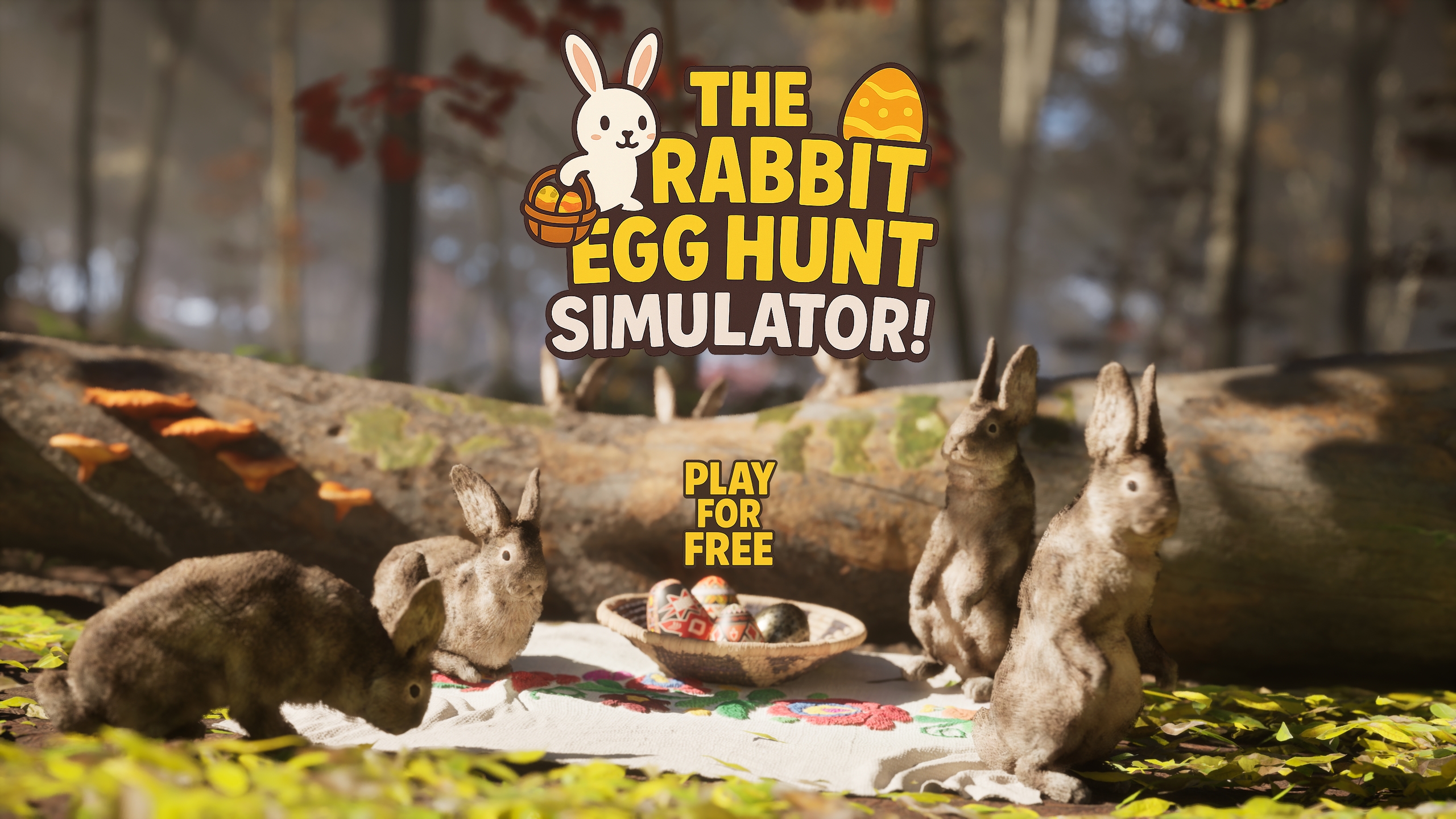 The Rabbit Egg Hunt Simulator by immersivgames for 🐣🐰 Easter Jam 2025 - itch.io