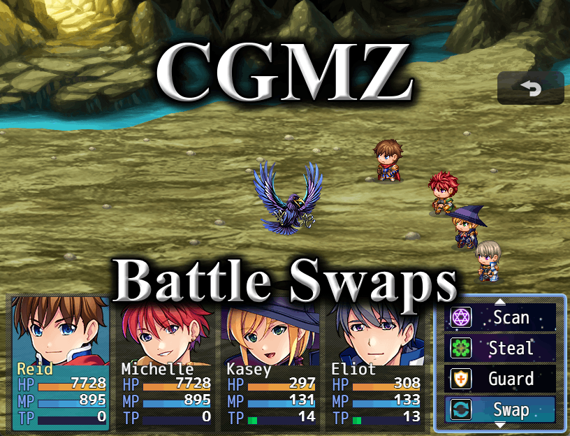 [CGMZ] Battle Swaps for RPG Maker MZ by Casper Gaming