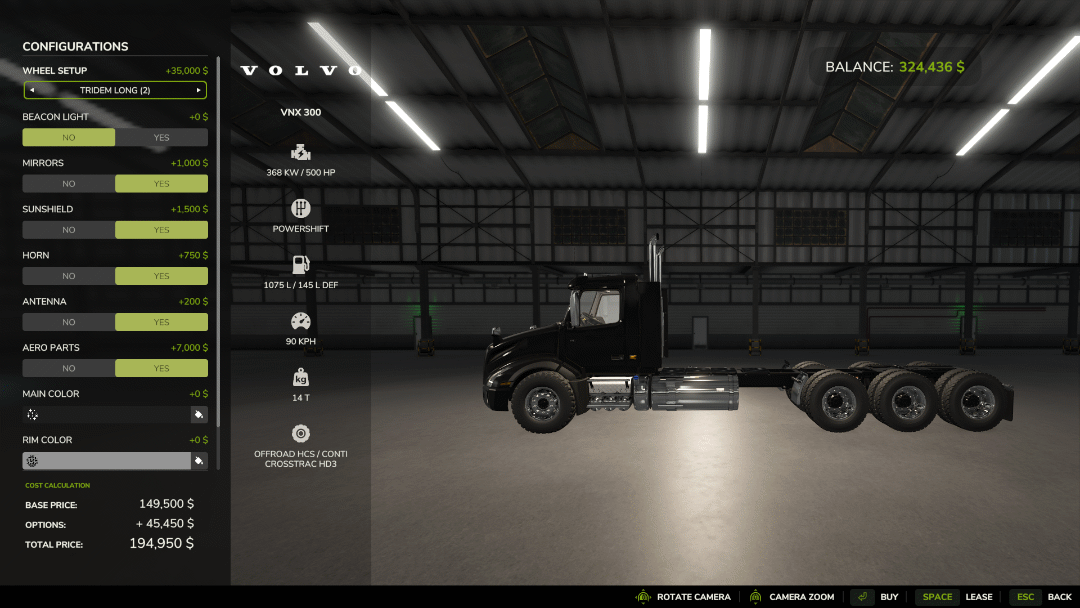 FS25 VNX 300 AR Truck by Dkbmodding