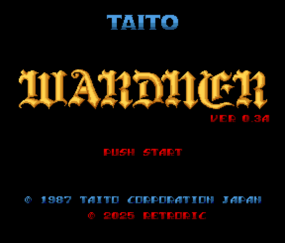 Wardner Level 1 Demo (Amiga AGA) by RetroRic