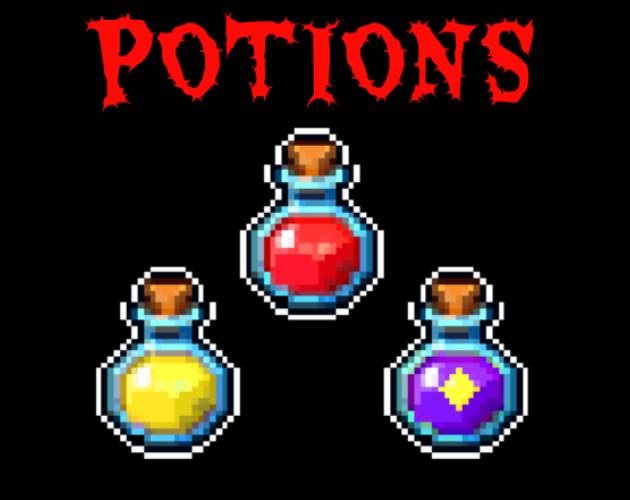 Pixel Potion Pack – 17 RPG by Skieyes