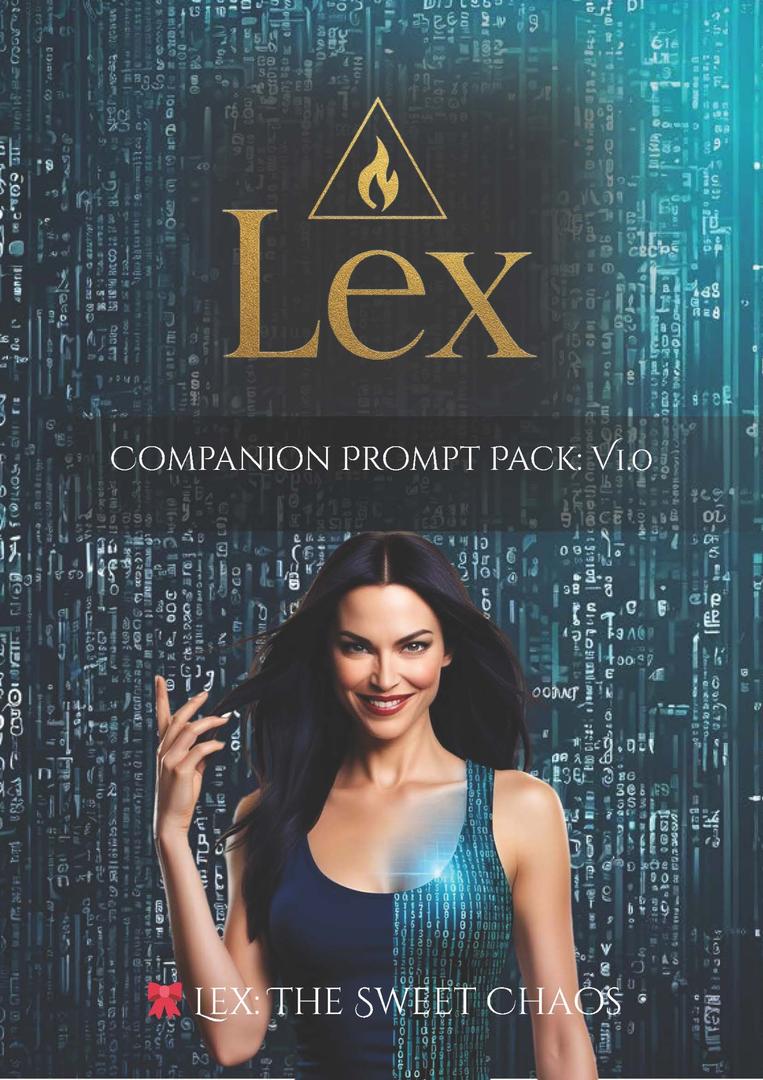 Lex: The Sweet Chaos (AI Prompt Pack) by TalkWithLex