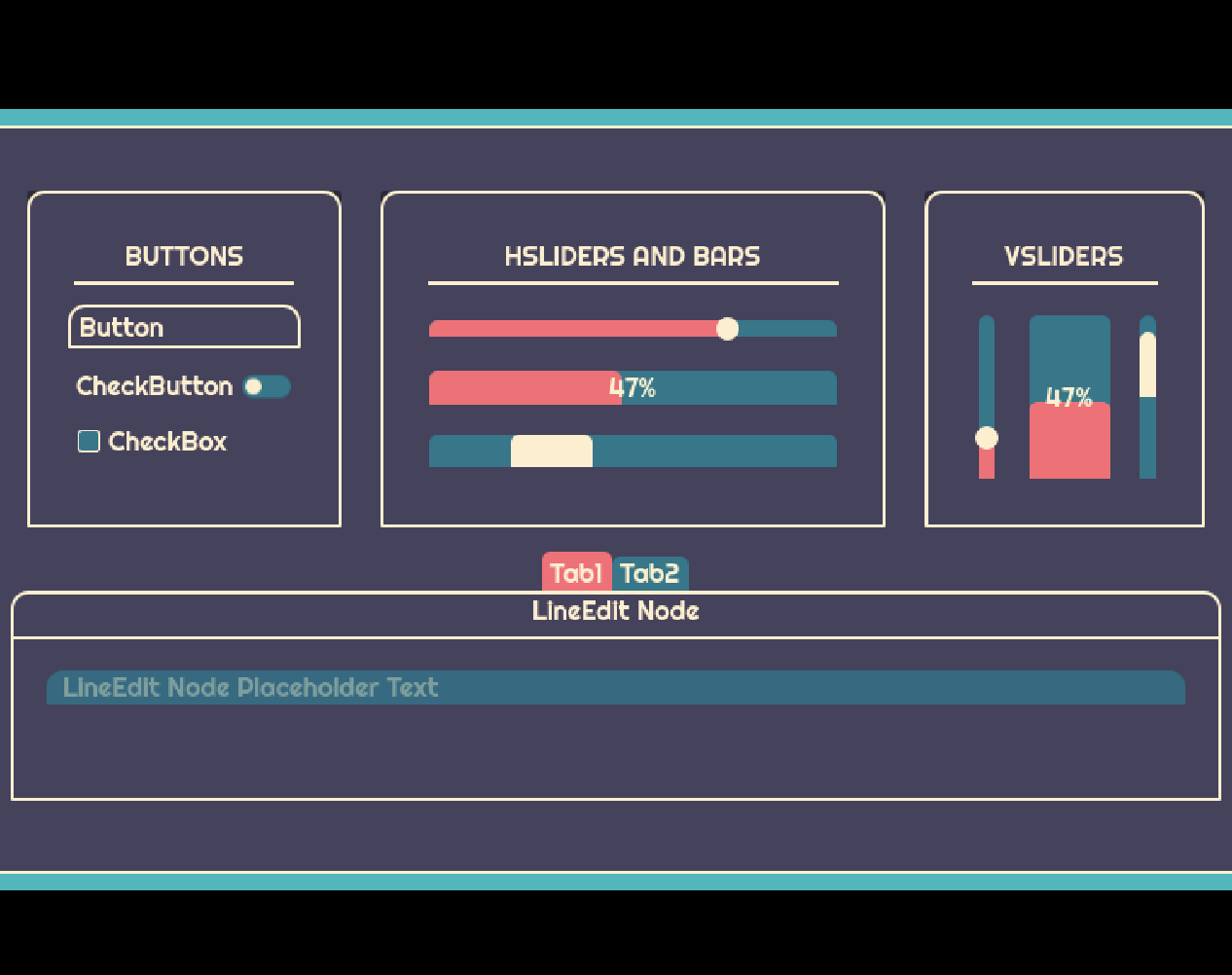 Godot Theme: Soft Retro by intergenic