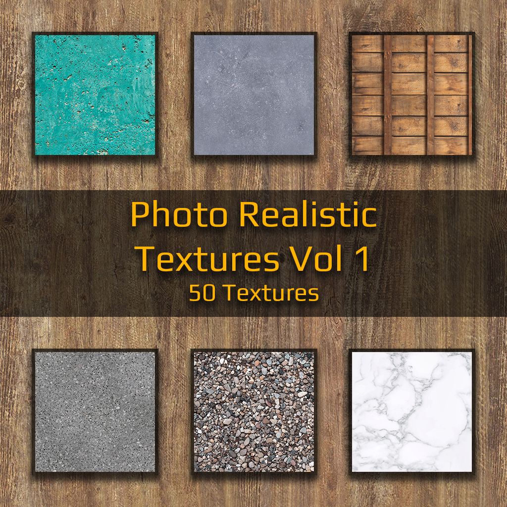 Photo Realistic Textures Vol 1 by Bowley3D