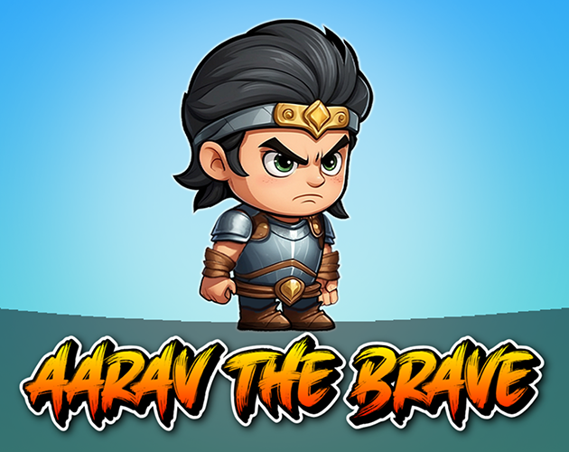 Aarav the Brave - 2D Animated Character (Spriter) by Gamelauncher Shop