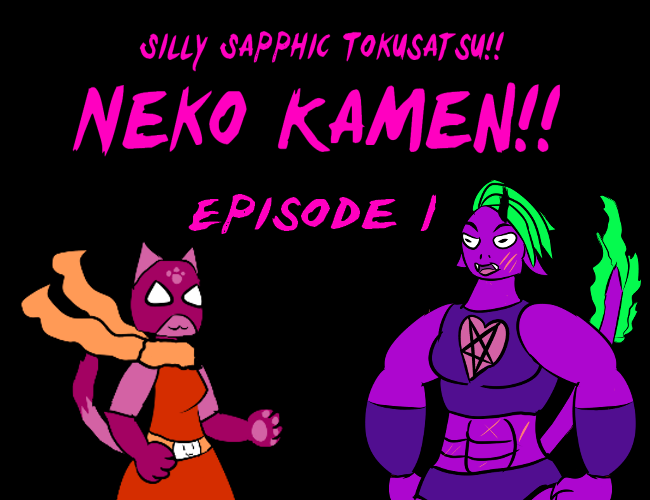 Neko Kamen Ep. 1 by Sapphic Laser Kittens for RPG MAKER 2025 GAME JAM ...