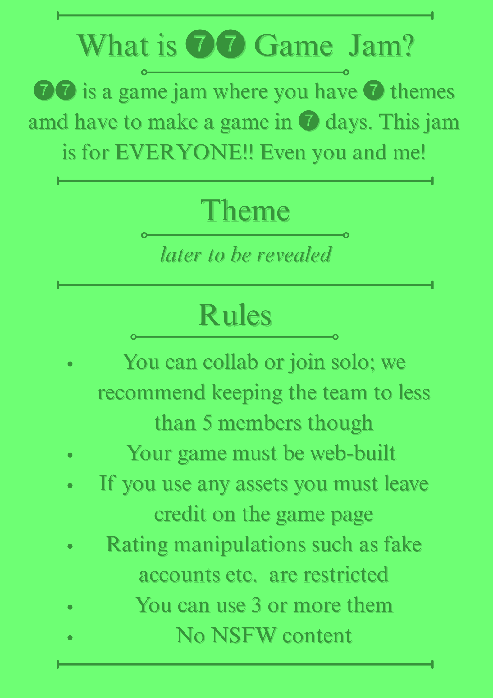 Game Jam - itch.io
