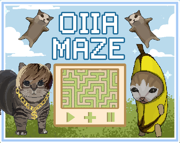 OIIA Cat Maze by The Great Ziggini
