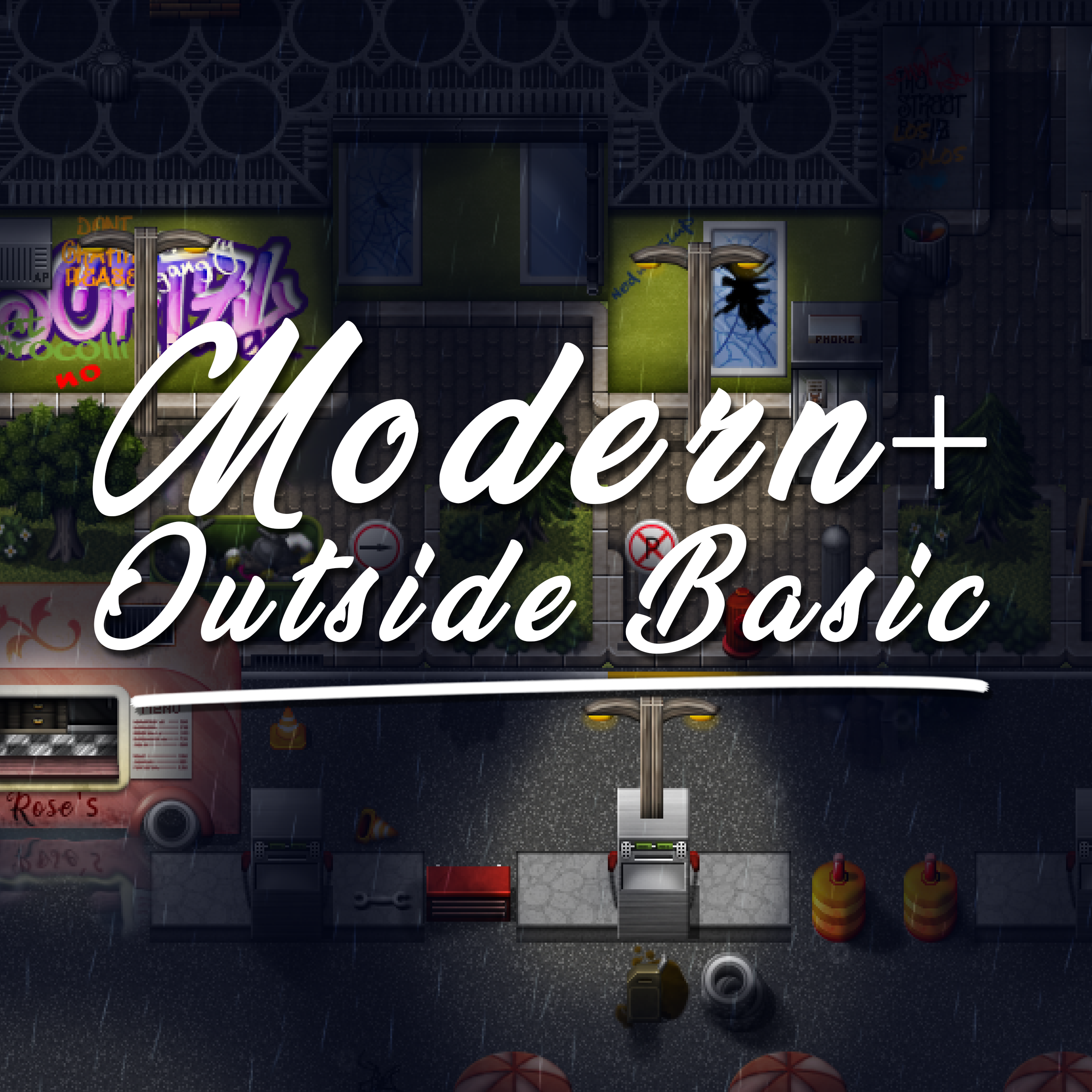 Modern+ Outside Basic Tiles (48x48) by Kauzz