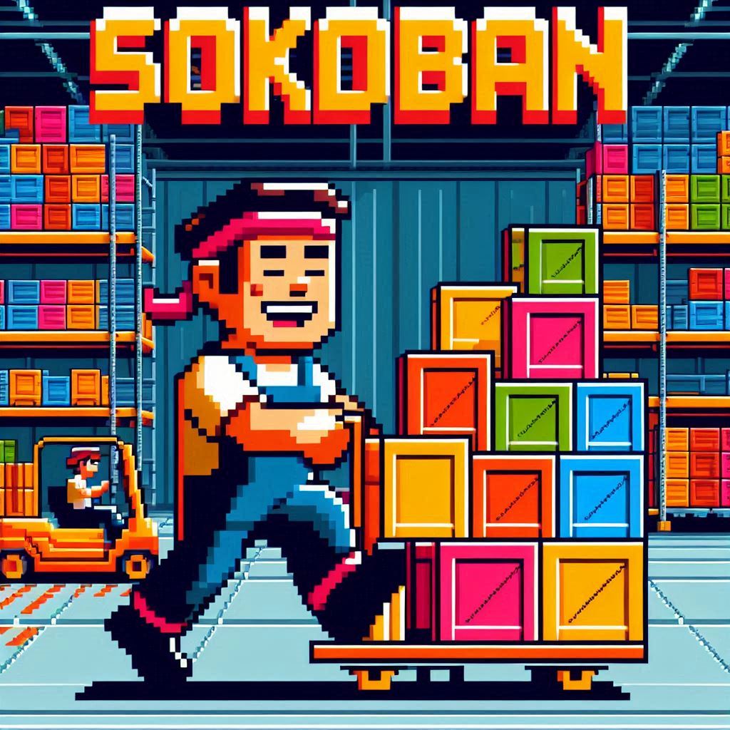 Sokoban Javascript by urutaugeek